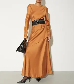 Max & Co. Silk-blend Maxi Dress