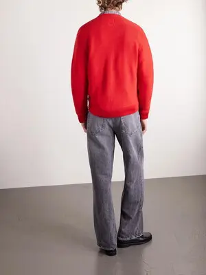 Visvim Selmer Wool Cardigan - Red