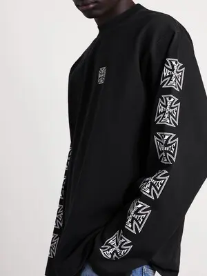 Vetements Logo-print Cotton-jersey T-shirt
