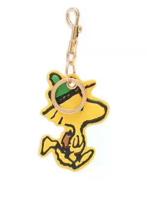 ANYA HINDMARCH X Peanuts Woodstock Keyring - Yellow