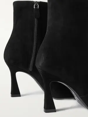 STUART WEITZMAN Vinnie Suede Ankle Boots