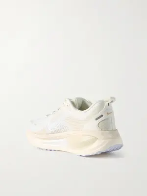 Nike Vomero 18 Leather And Rubber-trimmed Mesh Sneakers - Neutrals