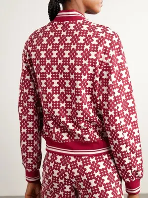 Dries Van Noten Jacquard-knit Track Jacket