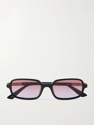Chloé Judy Rectangle-frame Sunglasses - Black