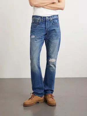 Ralph Lauren Flared Distressed Jeans
