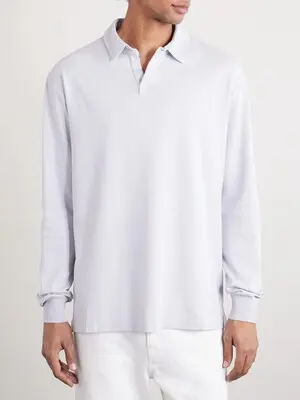 Sease Supima Cotton-jersey Polo Shirt