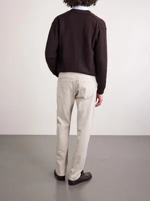 Peter Millar Fairfield Straight-leg Garment-dyed Jeans - Neutrals