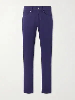 Peter Millar Crown Straight-leg Cotton-canvas Trousers
