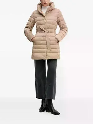 Geox Bettanie Quilted Belted Coat