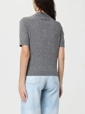 Victoria Beckham Knit Polo Shirt - Grey