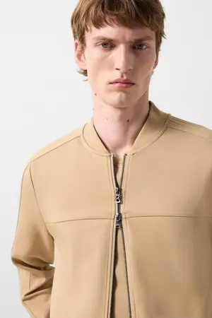 Bogner Lennox Jersey Jacket - Camel