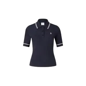 Bogner Knitted Polo Shirt - Navy Blue