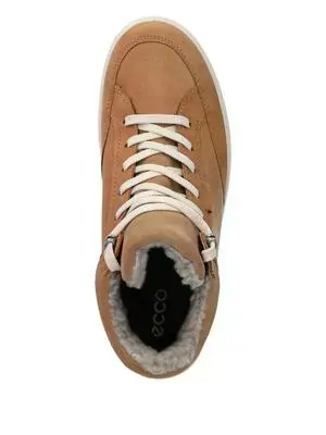 Ecco Soft 7 Tred High-top Sneakers With Lace-up Fastening