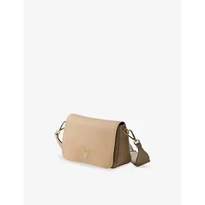 Prada Leather Shoulder Bag - Neutral