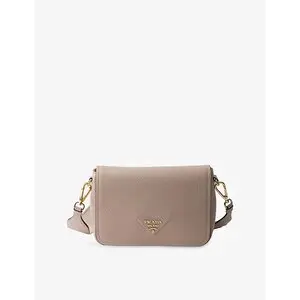 Prada Leather Shoulder Bag - Powder