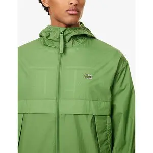 Lacoste Logo-embellished Packable Shell Jacket