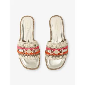 Carvela Nola Woven Mule Sandals