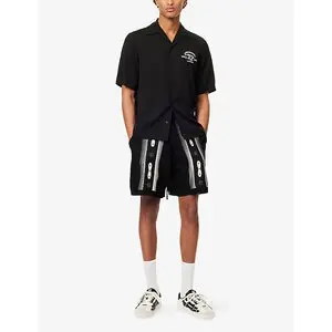 Amiri Studded Stripe Knitted Shorts