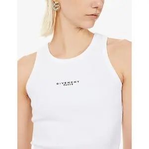 Givenchy Logo-print Ribbed Tank Top