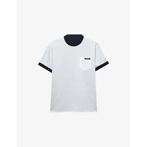 Prada Reversible Cotton-jersey T-shirt