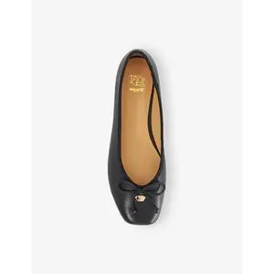 DUNE Harllowe Leather Ballet Flats