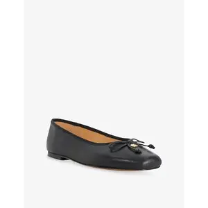 DUNE Harllowe Leather Ballet Flats