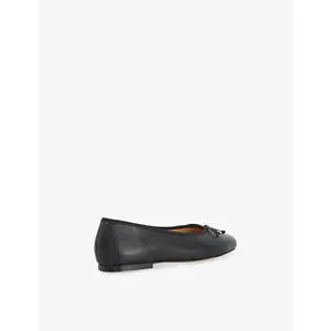 DUNE Harllowe Leather Ballet Flats
