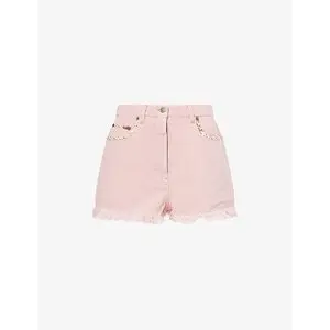 Valentino Garavani High Rise Shorts For Women