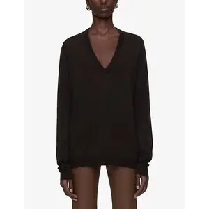 JOSEPH Cashair V-neck Cashmere Jumper