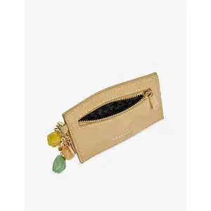 DUNE Klub Zip Suede Coin Purse