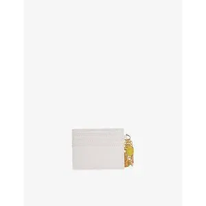 DUNE Klub Leather Coin Purse - White Leather