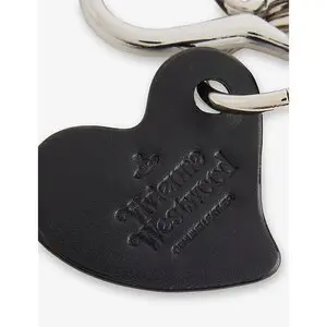 VIVIENNE WESTWOOD Heart Leather Keyring