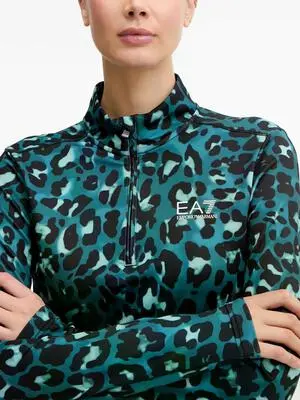 Emporio Armani Leopard-print Base Layer