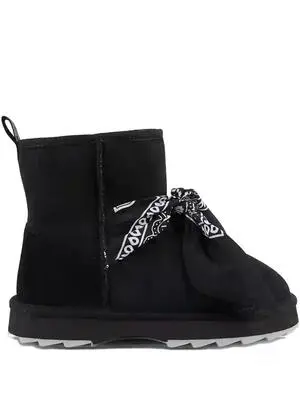 EMU AUSTRALIA Sharky Bandana-detail Boots - Black