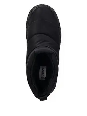 Guess Urana Quilted Logo Boots