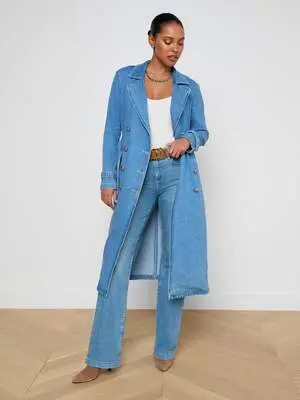 Denim Trench Coats