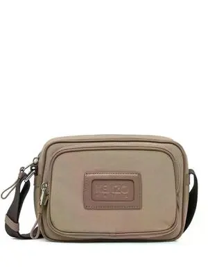 Kenzo Kommutter Logo-plaque Crossbody Bag - Neutrals