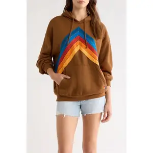 Aviator Nation Ribbed Sweatshirts Hoodies For Women