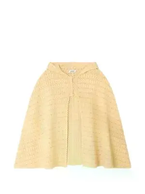 Sandro Rhinestone Knit Cape
