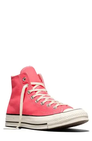 CONVERSE Chuck 70 Canvas High-top Sneakers - Cherry Balm/egret/black