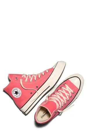 CONVERSE Chuck 70 Canvas High-top Sneakers - Cherry Balm/egret/black