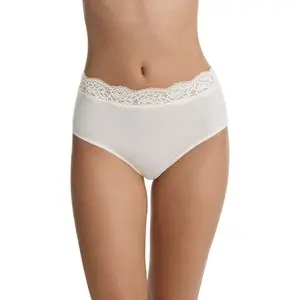 SKARLETT BLUE Divine Lace Trim Brief - Whipped Cream