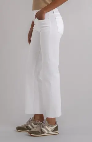 Kut From The Kloth High Waist Flare Leg Jeans - Optic White