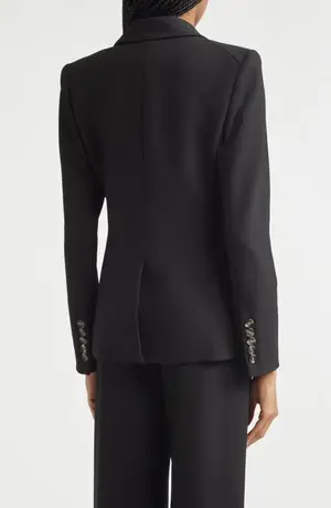 Veronica Beard Miller Stretch Crepe Dickey Jacket