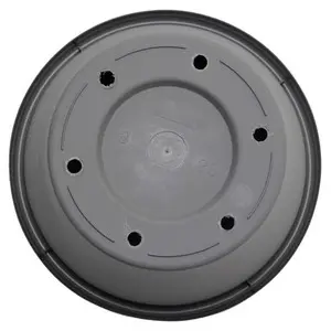 BLOEM Terra Pot Planter 12" Charcoal Durable Resin Pot