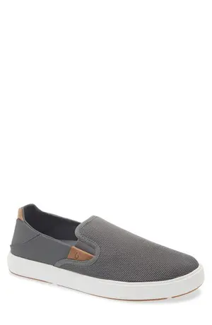 Olukai Laeahi Nui Convertible Sneakers - Rock/tan