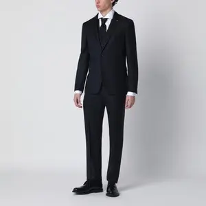 Tagliatore Single-breasted Navy Wool Suit