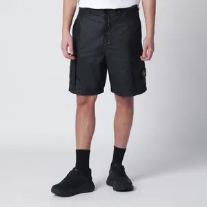 Stone Island Wide Leg Shorts For Men