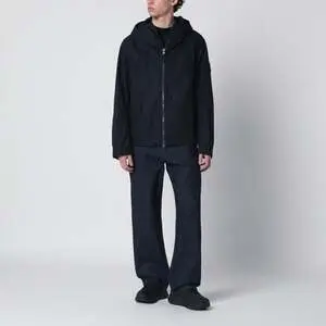 Stone Island Cotton Zip-up Hooded Jacket