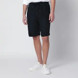 Brunello Cucinelli Linen Drawstring Bermuda Shorts